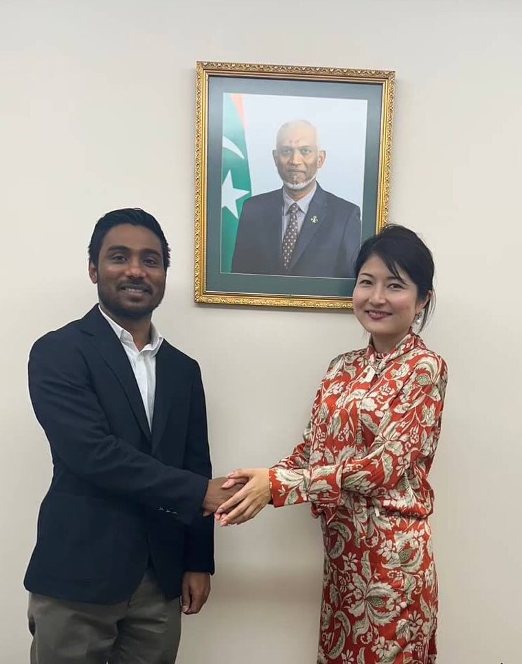 Courtesy call to Mr. Shafraz Rasheed, Chargé d'Affaires a.i. , Embassy ...