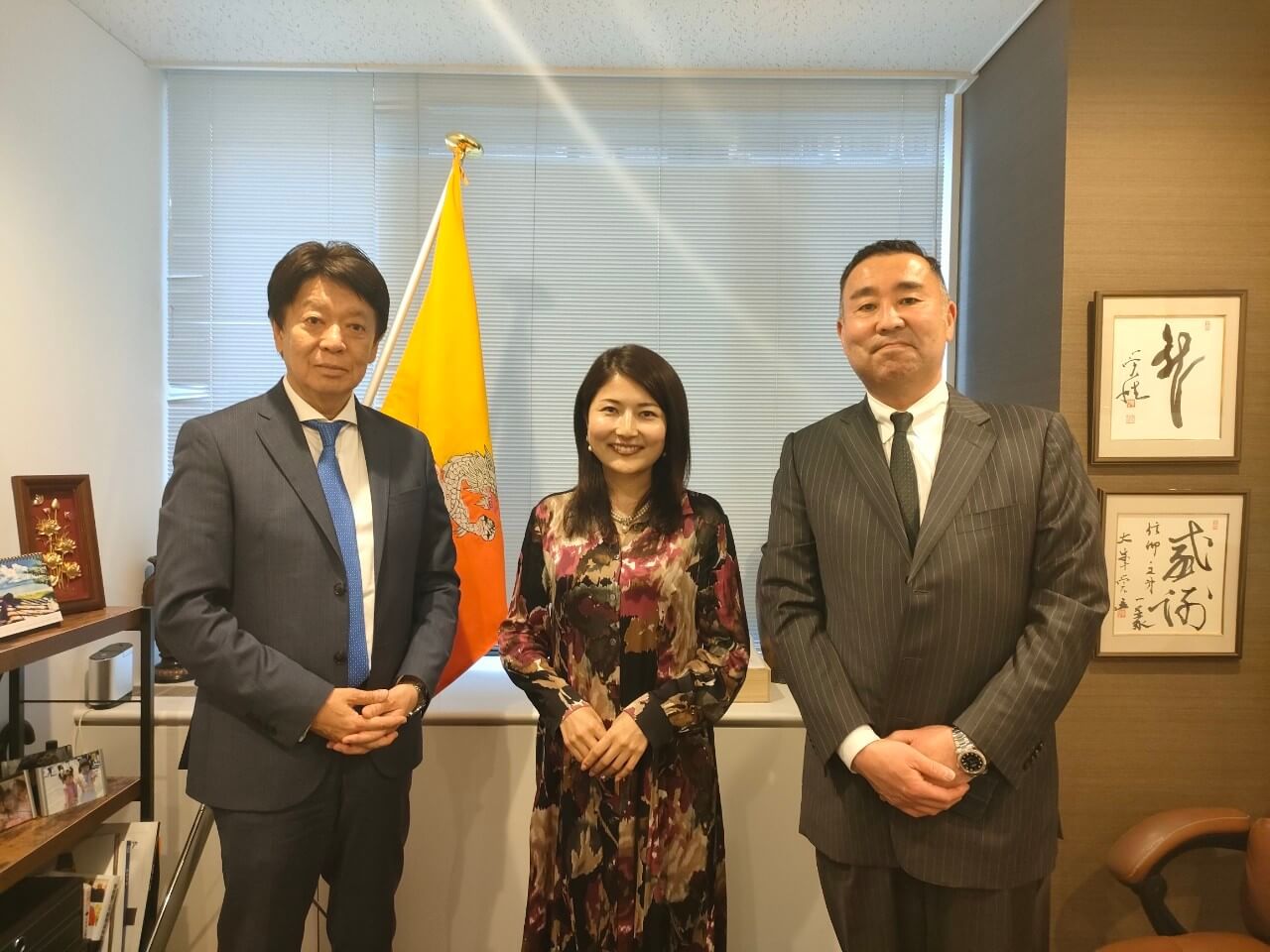 Courtesy call to Mr. SUZUKI Takema, Honorary Consul-General, Royal ...